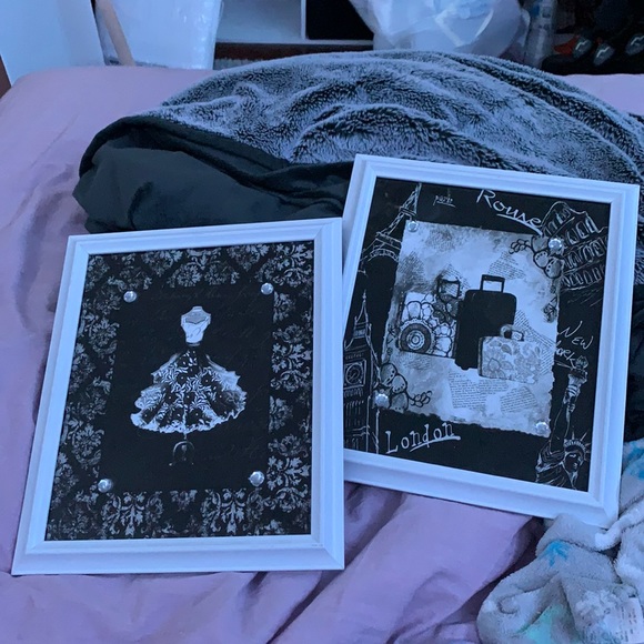 Wall Decor | Pairs Themed Pictures | Poshmark